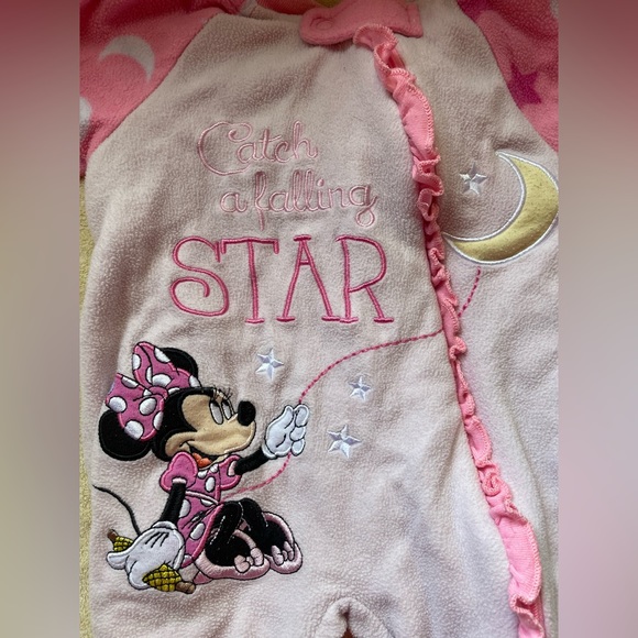 Disney | One Pieces | 32 Minnie Mouse Disney Baby 03 Month Size Zip Up ...